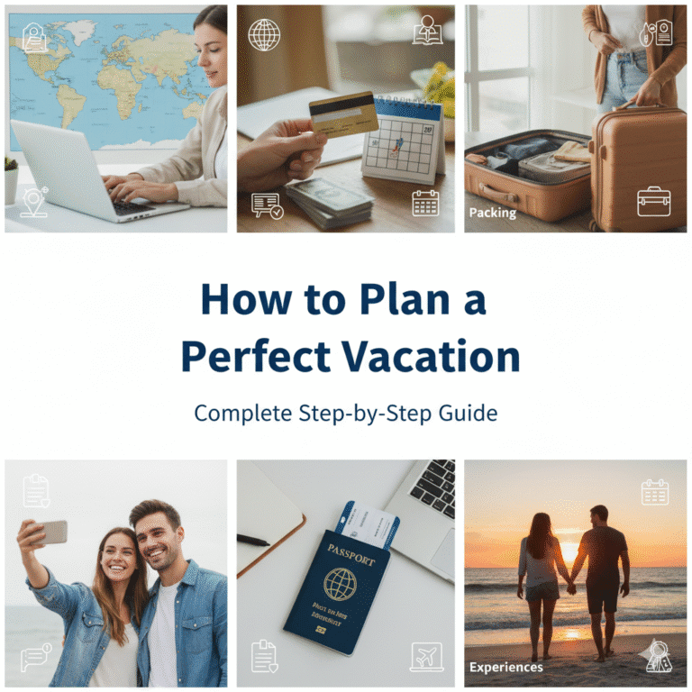 How to Plan a Perfect Vacation - Complete Step-by-Step Guide